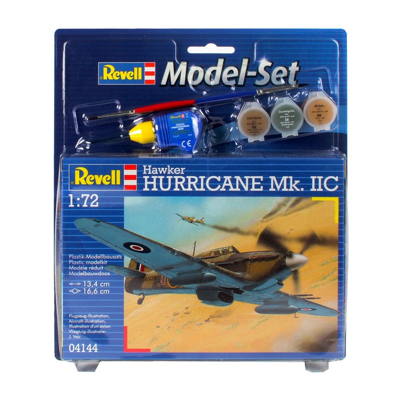 Buy 1/72 Hawker Hurricane Mk.IIC Model Set - MyDeal