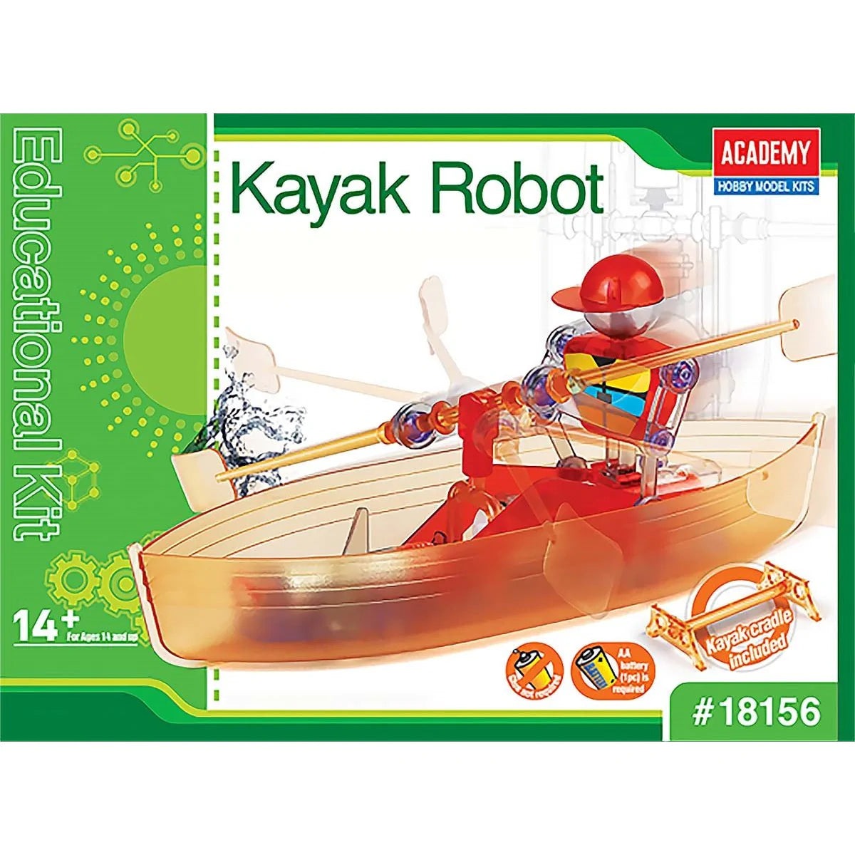 Buy 18156 Kayak Robot Plastic Model Kit - MyDeal Australia