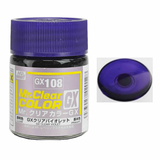 Buy Gsi Creos Mr Clear Color Gx Clear Violet - MyDeal Australia