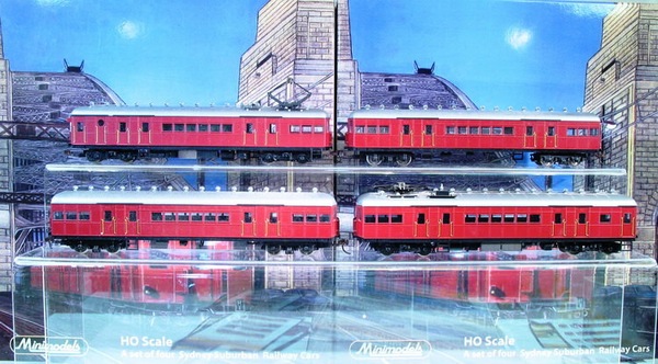 Buy HO Sydney Suburban Tulloch 4 Car Set (Indian Red Livery) - MyDeal ...