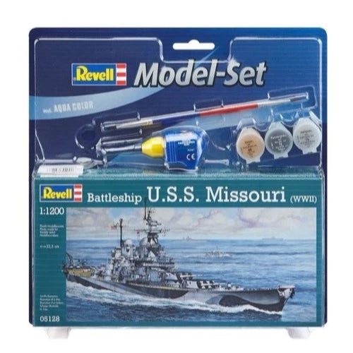 Buy Revell 1/1200 Battleship Uss Missouri (Wwii) Model Set - MyDeal ...