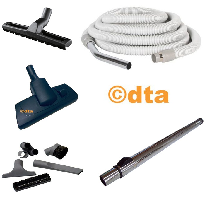 Buy Ducted Vacuum Premium Hose 9 m Beige + Attachements To Suit Aussie ...