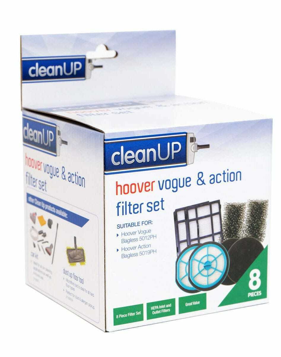 Buy Hoover Vogue and Action 6Pc Vacuum Filter Set 2X Hepa 2X Inlet 2X ...