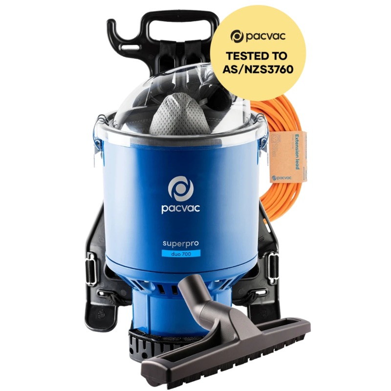 Buy Pacvac Superpro duo 700 school edition Backpack Vacuum Cleaner - MyDeal