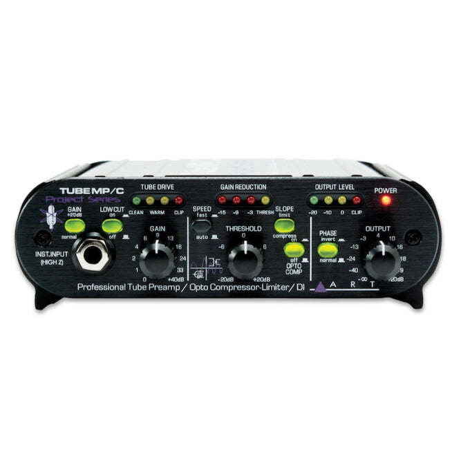 Buy ART Tube MP/C Tube Microphone Preamplifier /Opto Compressor-Limiter ...