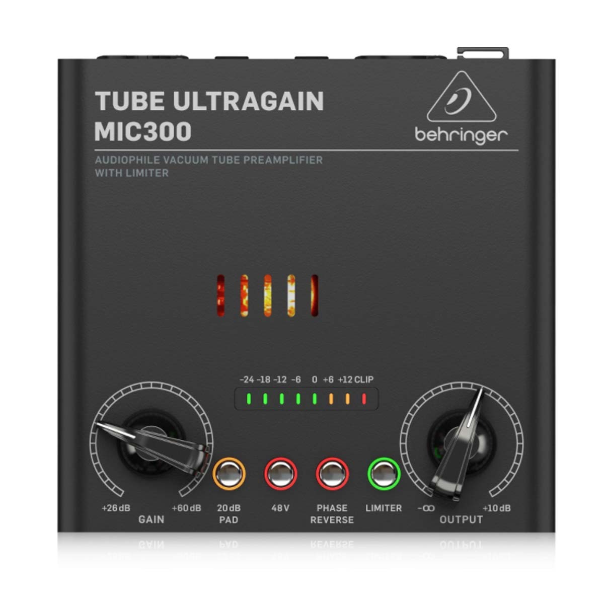 Buy Behringer MIC-300 Tube Ultragain Microphone Preamp w/ Limiter ...