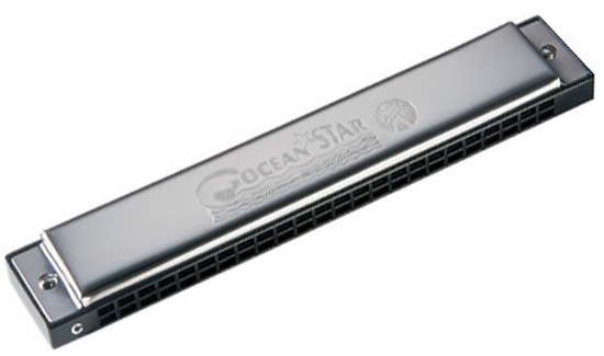 Buy Hohner Ocean Star 48 Tremolo Harmonica in the Key of C - MyDeal ...
