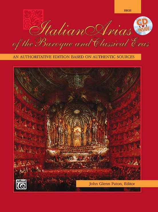 Buy Italian Arias Of Baroque & Classical High Book/CD - MyDeal Australia