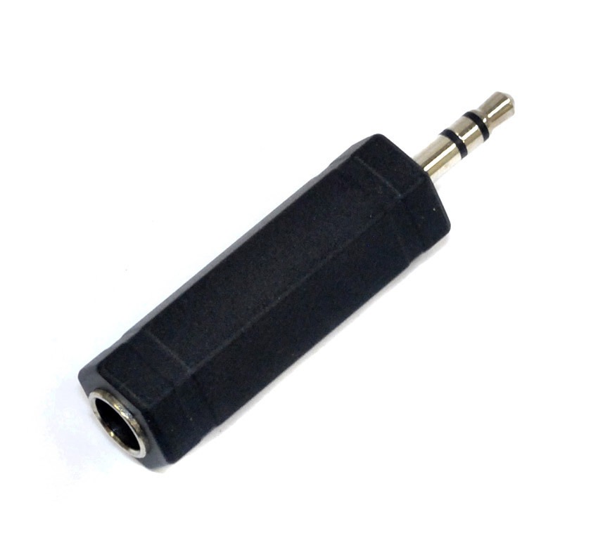 Buy Leem Adaptor (1/4" Stereo Jack - 1/8" Stereo Plug) - MyDeal Australia