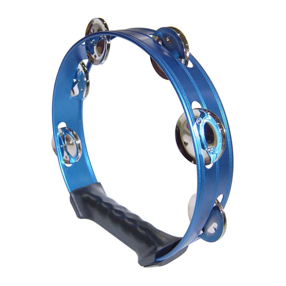 Buy Opus Percussion 8" Tambourine with Single-Row Jingles in Blue ...