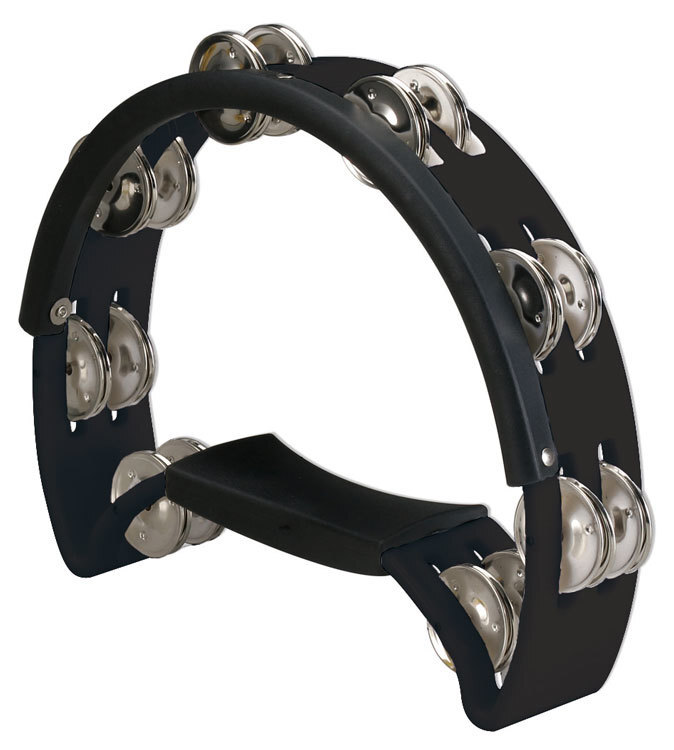 Buy Opus Percussion Power Tambourine with Double-Row Jingles & Striking ...