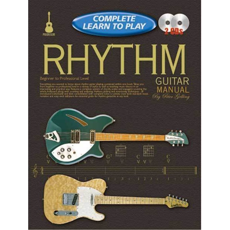 Buy Progressive Complete Learn To Play Rhythm Guitar Book/CD(2) Book ...