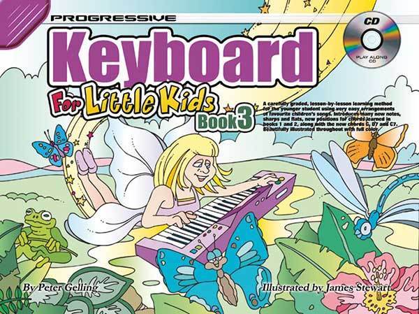 Buy Progressive Keyboard Book 3 For Little Kids Book/CD - MyDeal Australia