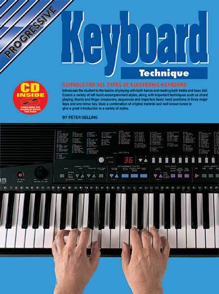 Buy Progressive Keyboard Technique Book/CD - MyDeal Australia