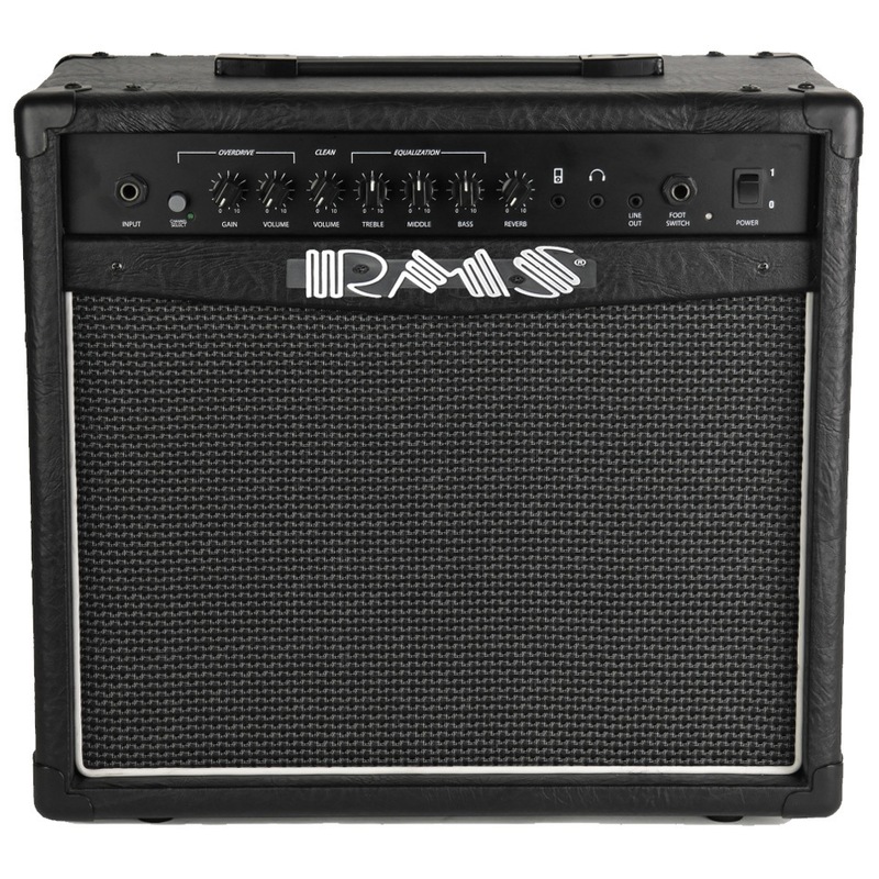 Buy RMS Solid State Series Electric Guitar Amp Combo 40-Watt, 1x10 ...