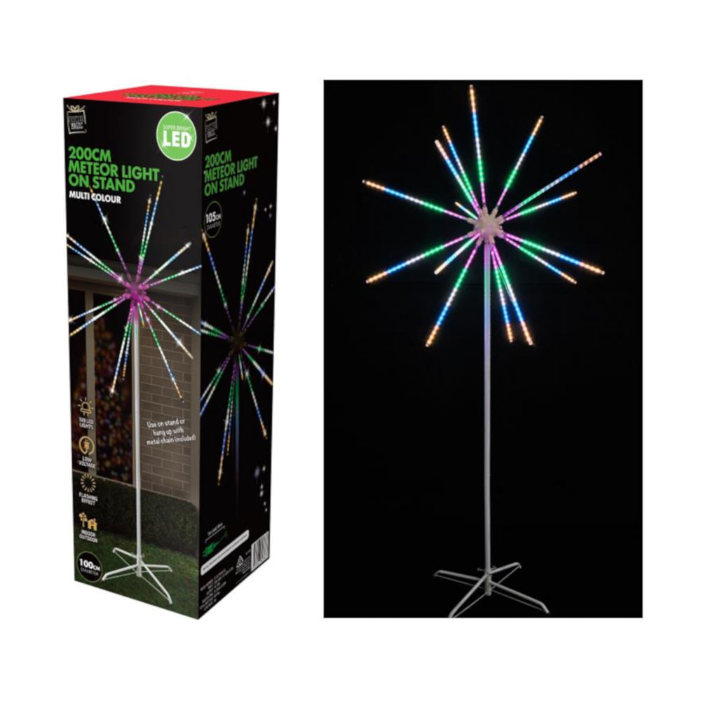 Buy LED Meteor Light on Stand - MyDeal Australia