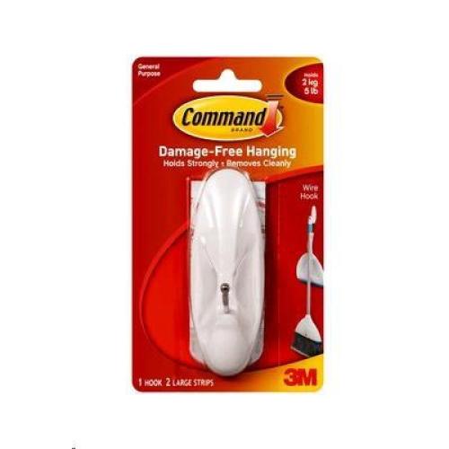 Buy 3M Command 17069 Wire Hook Large - White [XA006714852] - MyDeal ...