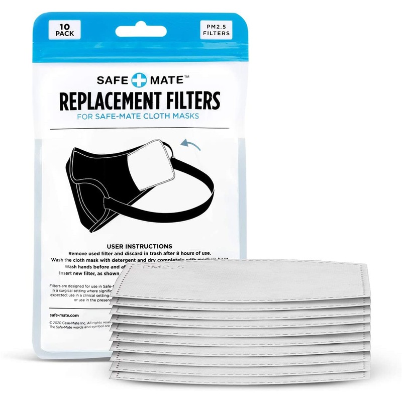 Buy Casemate SM044512 SafeMate (10 Pack) PM 2.5 Carbon Filter ...