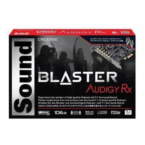 Buy Creative Sound Blaster Audigy PCIe RX 7.1 Sound Card with High Performance Headphone Amp ...