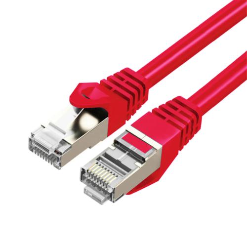 Buy Cruxtec Cat7 Ethernet Cable - 2m - Red 10Gb / SFTP Triple Shielding ...