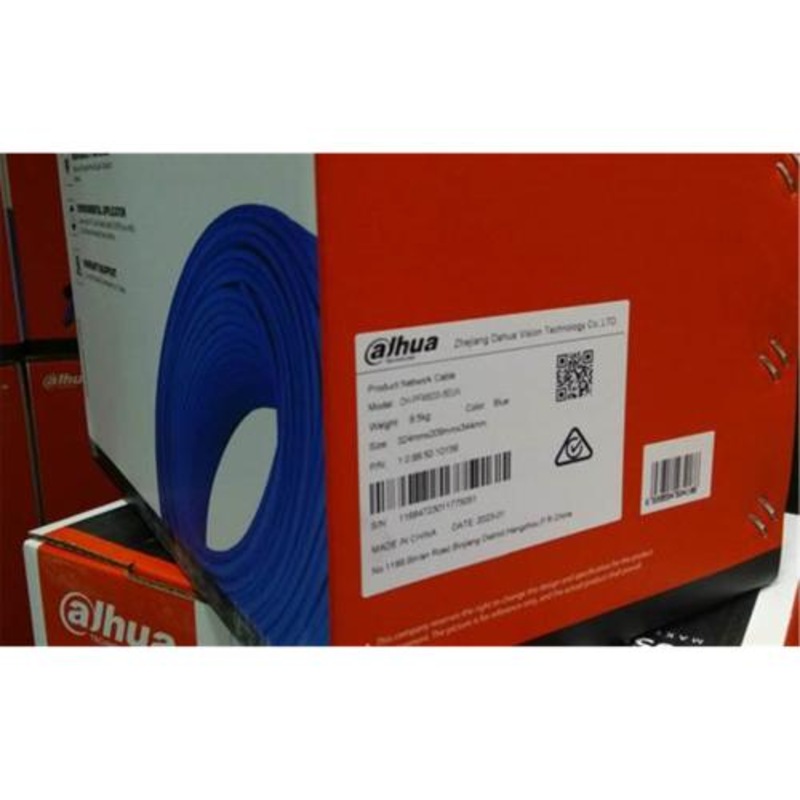 Buy Dahua PFM920I-5EUN Blue 305M UTP CAT5E CABLE ROLL Conductor: 0.45mm ...