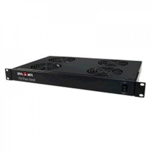 Buy Dynamix RAFT 1U Fan Unit w/ 4 fans. 19" installation. 290mm Deep ...