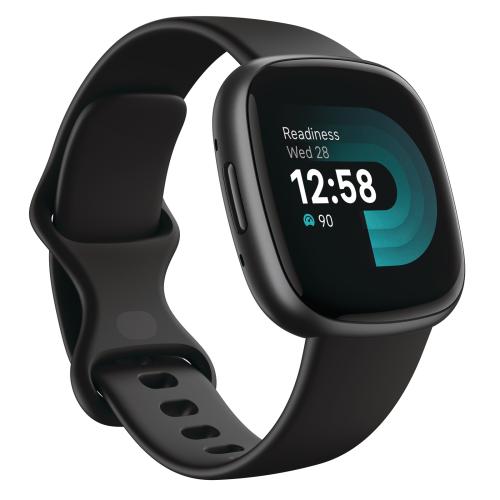 Buy Fitbit Versa 4 Smart Watch - Black/Graphite - Built-in GPS, 24/7 ...