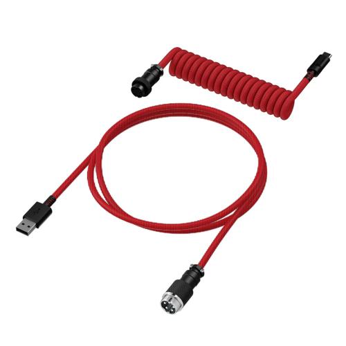 Buy HyperX DURABLE COILED CABLE STYLISH DESIGN 5-Pin AVIATOR CONNECTOR ...
