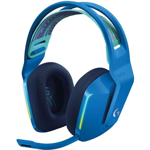 Buy Logitech LIGHTSPEED G733 Wireless RGB Gaming Headset - Blue [981 ...