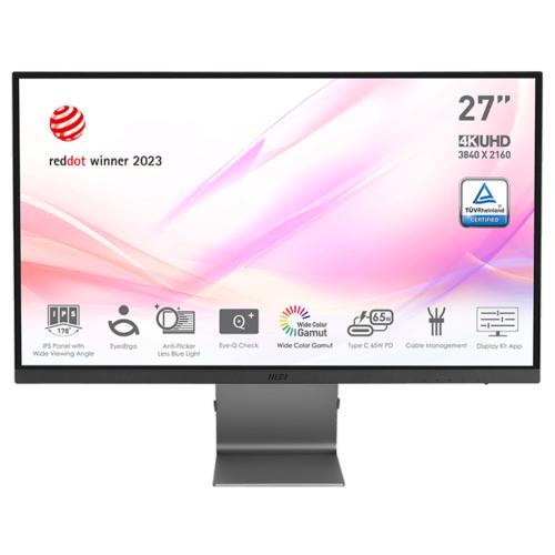 Buy MSI Modern MD271UL 27" 4K UHD USB-C Business Monitor 3840x2160 ...