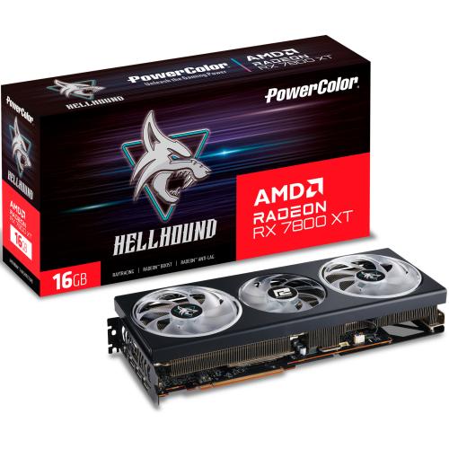 Buy Powercolor Hellhound AMD Radeon RX 7800 XT OC 16GB GDDR6 Graphics ...