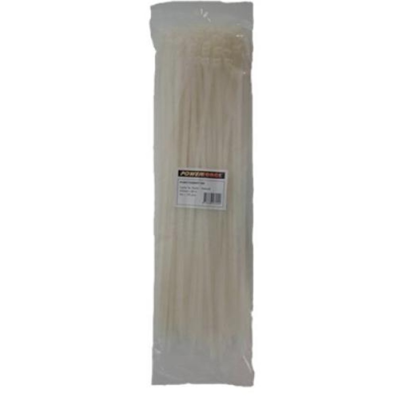 Buy Powerforce POWCT5508NT-100 Cable Tie Natural 550mm x 8mm Nylon ...