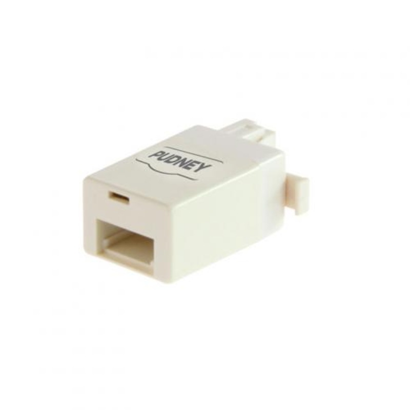 Buy PUDNEY PHONE ADAPTOR RJ11 PLUG TO NZ SOCKET [P3703] - MyDeal