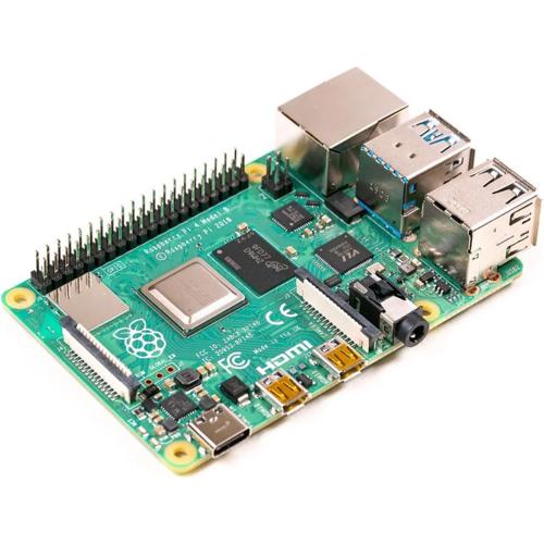 Buy Raspberry Pi 4 Model B 8GB LPDDR4 Quad Core Cortex-A72 64-bit SoC 1 ...