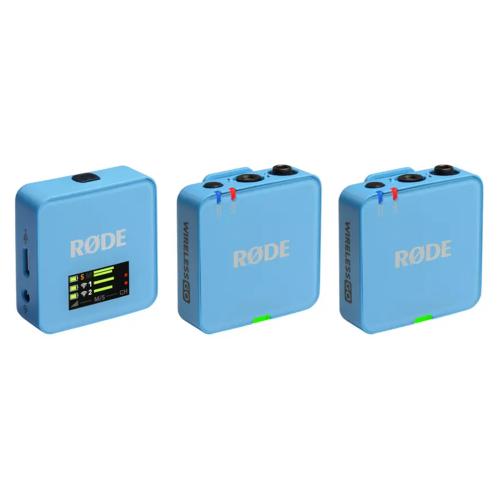 Buy RODE Wireless GO (GEN 3) Blue Colour Editon Microphone System , 2 ...