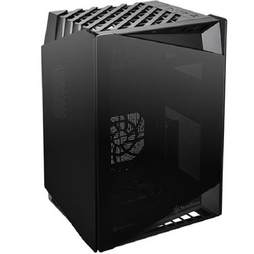 Buy Silverstone LD03 Black ITX Gaming Case Stack Effect Design ...