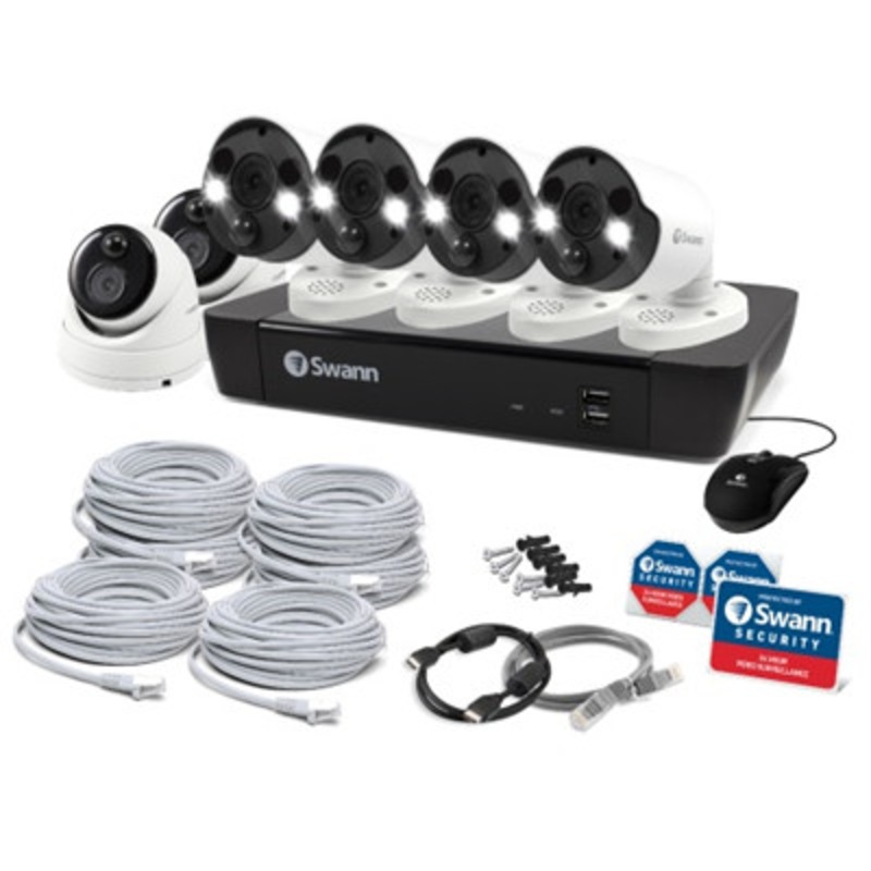 Buy Swann 8MP/4K 8 Channel NVR Security System: NVR-8580 with 2TB HDD ...