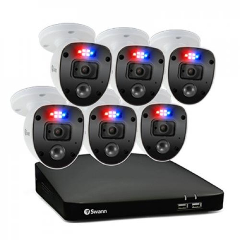 Buy Swann Enforcer-Series 2MP/1080p 8 Channel DVR Security System: DVR ...