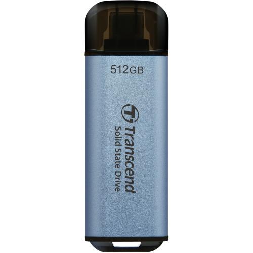 Buy Transcend ESD300C 512GB Smallest USB-C Portable SSD Read up to ...