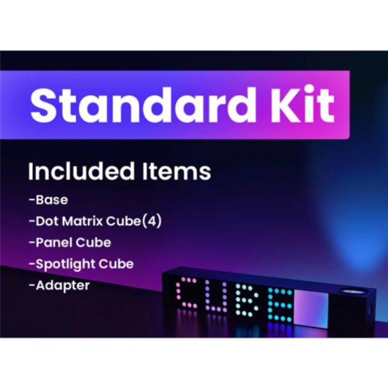 Buy Yeelight Colourful RGB Standard Kit Smart Cube Inlcuded One Dot ...