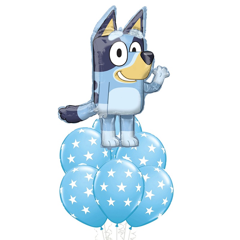 Buy Bluey SuperShape Balloon Party Pack - MyDeal