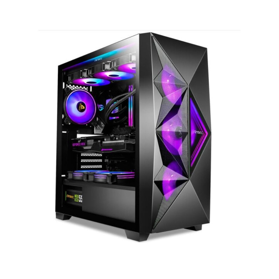 Buy Antec DF800 FLUX, ATX, ARGB Fans, Up to 2x 360mm Front, 3x ARGB ...