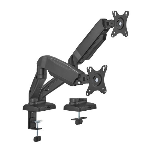 Buy Brateck Economy Dual-Screen Spring-Assited Monitor Arm Fit Most 17 ...