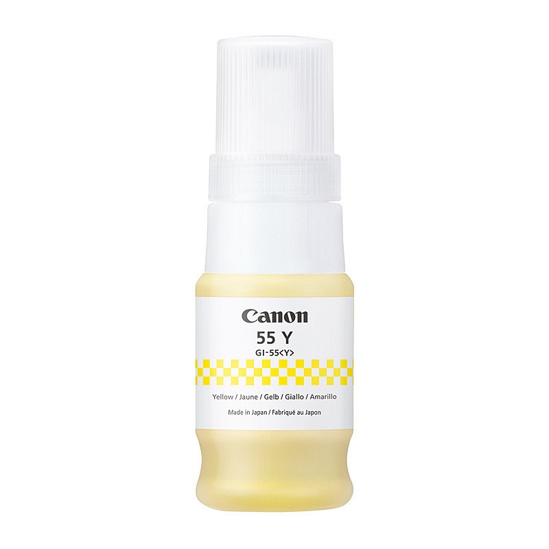 Buy Canon GI55 Yellow Ink Bottle - MyDeal Australia