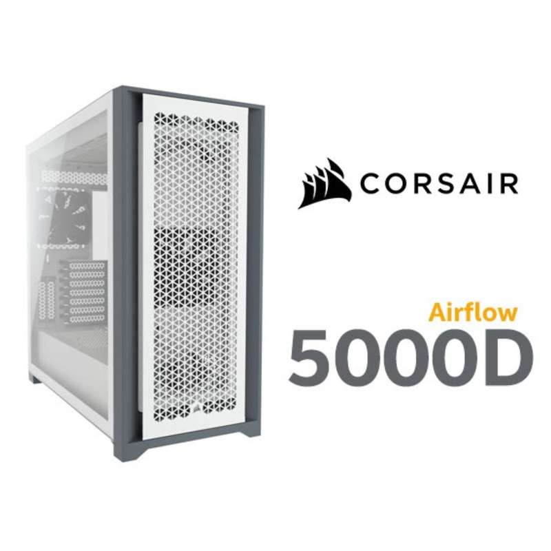 Buy Corsair 5000D AIRFLOW E-ATX, ATX, USB Type-C, 1x 120mm Front & Rear ...