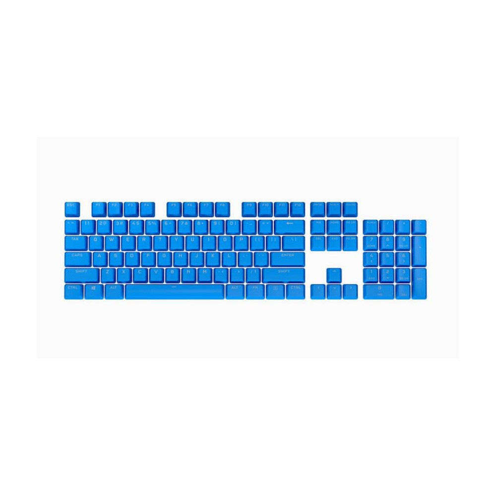 Buy Corsair PBT Double-shot Pro Keycaps - Elgato Blue - Keyboard ...