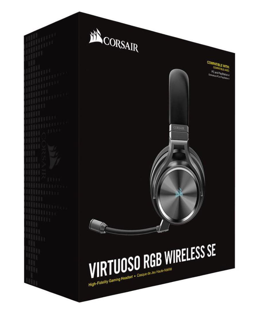 Buy Corsair Virtuoso Wireless SE RGB Gunmetal 7.1 Audio. High Fidelity ...