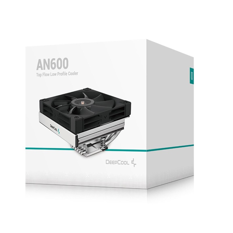Buy DeepCool AN600 Top Flow Low Profile Cooler, 180W Cooling Power,6 ...