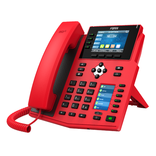 Buy Fanvil X5U-RED High End Enterprise IP Phone - 3.5' Colour Screen ...