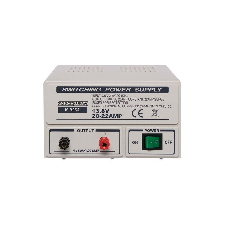 Buy Fixed 13.8V 20A Benchtop Regulated Power Supply - MyDeal Australia